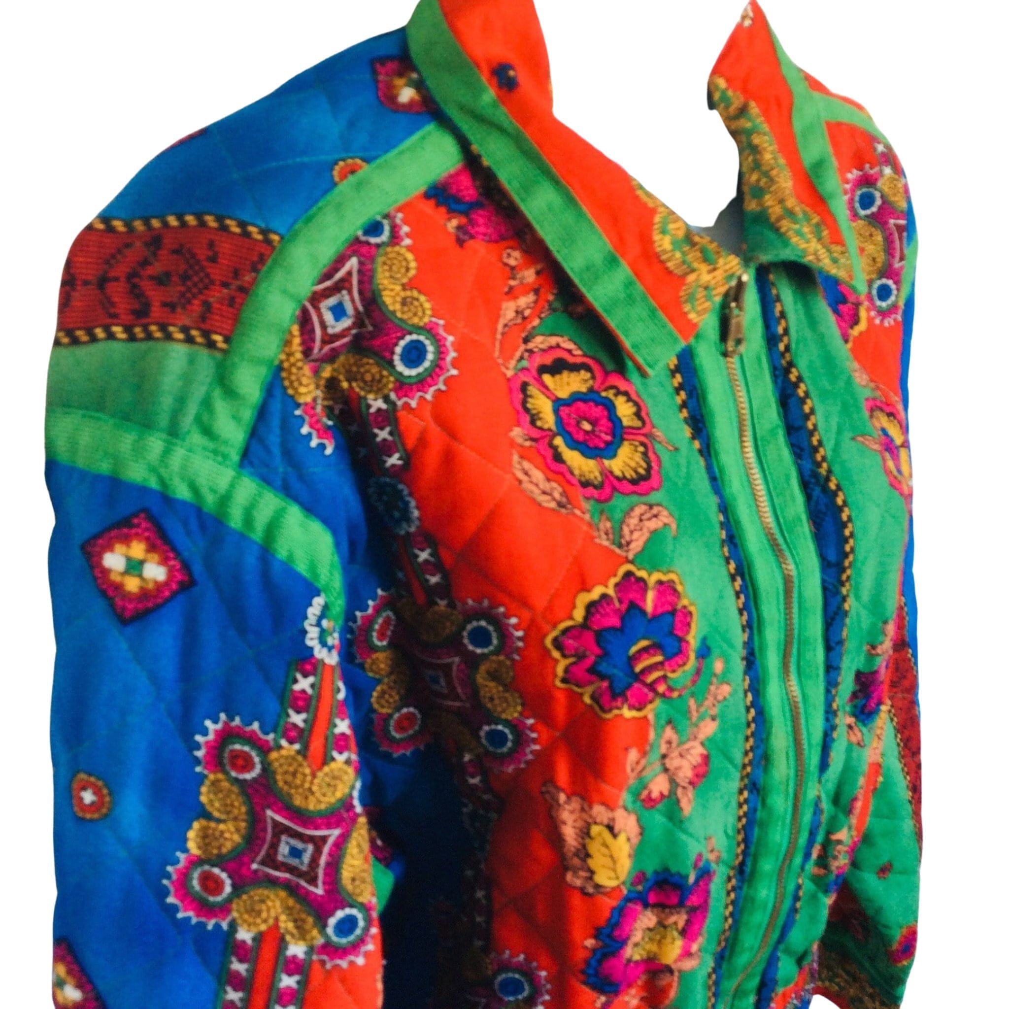 Size-S Women's Jacket Maximalist - Retro 1980s Howard Wolf